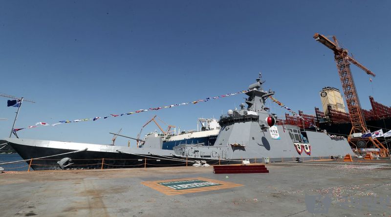 대구급 호위함(FFX batch-2) 5번함 진수식｜カイカイch - 日韓交流掲示板サイト